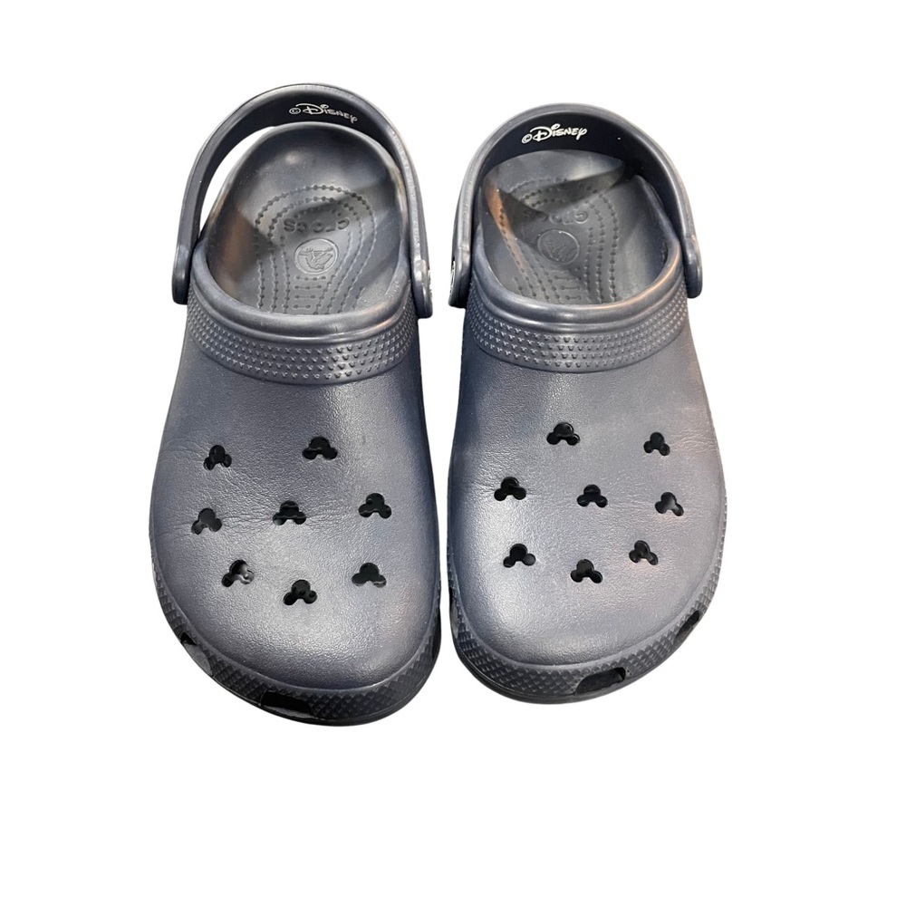 Disney Crocs Mickey Mouse Outline Holes Mens Size 6 W… - Gem